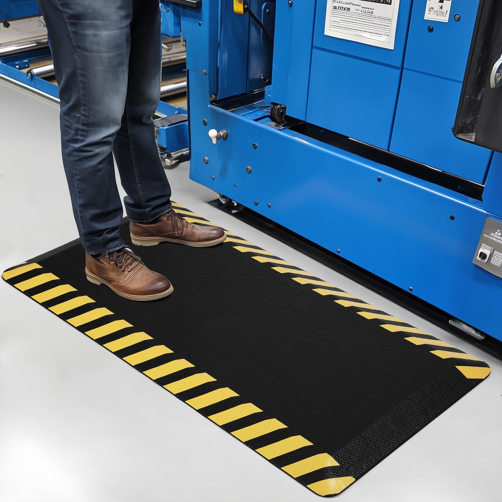 Amazon.com: Anti-Fatigue Mat for Work or Kitchen Floor, Works Mats for ...