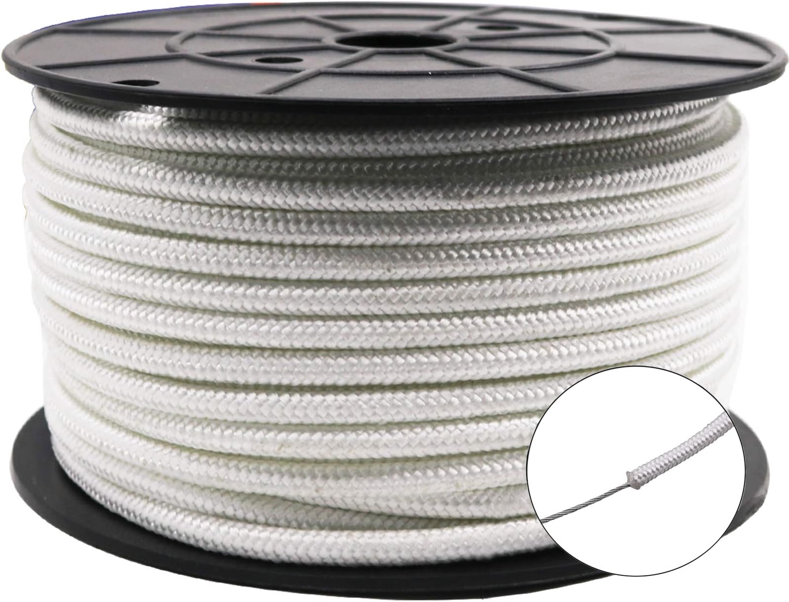 Amazon.com: Flagpole Halyard Rope with Cable Core - 5/16’’ Diameter ...