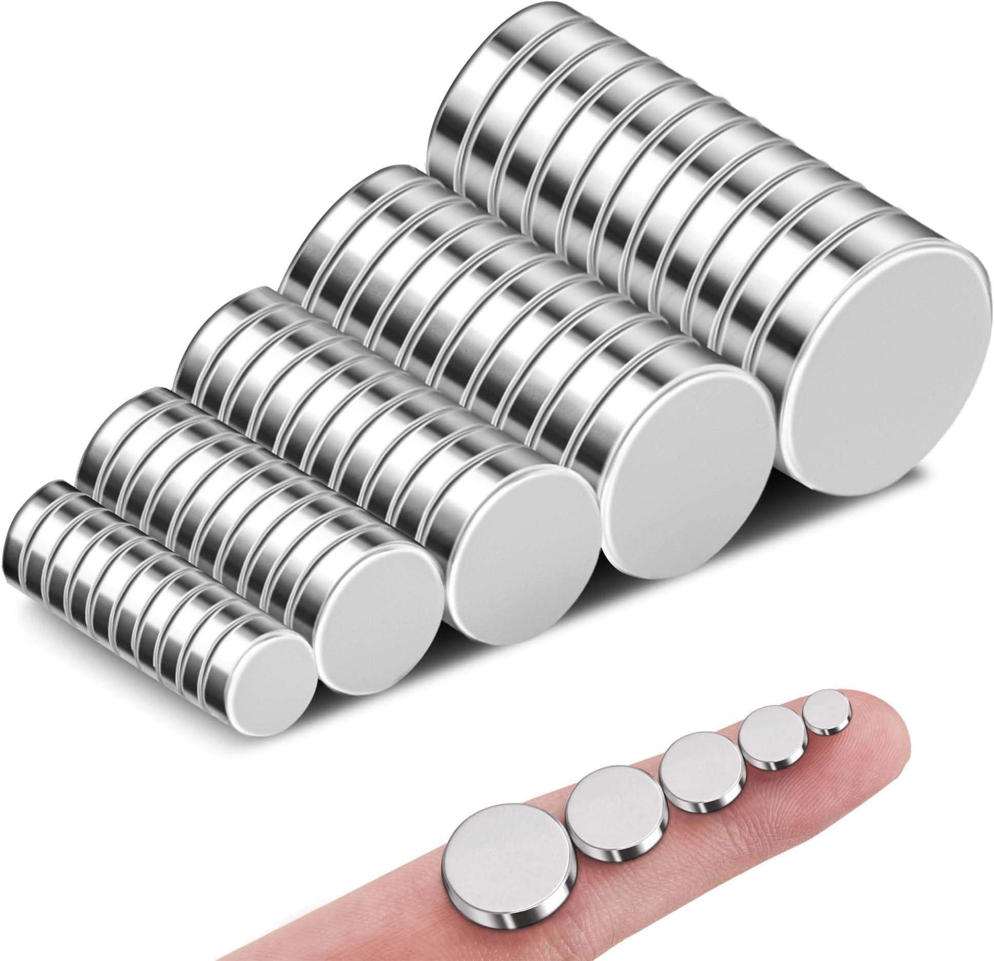 Amazon.com: 90Pcs 10x2 MM Rare Earth Magnets Magnets Multi-Use Tiny ...