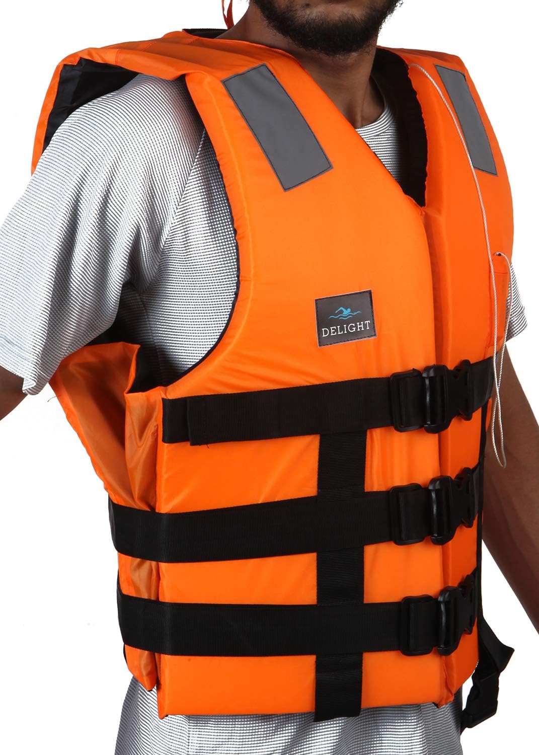 APEX Ship Life Jacket for Adult Weight Capacity Upto 95 kgs,Buoyancy ...
