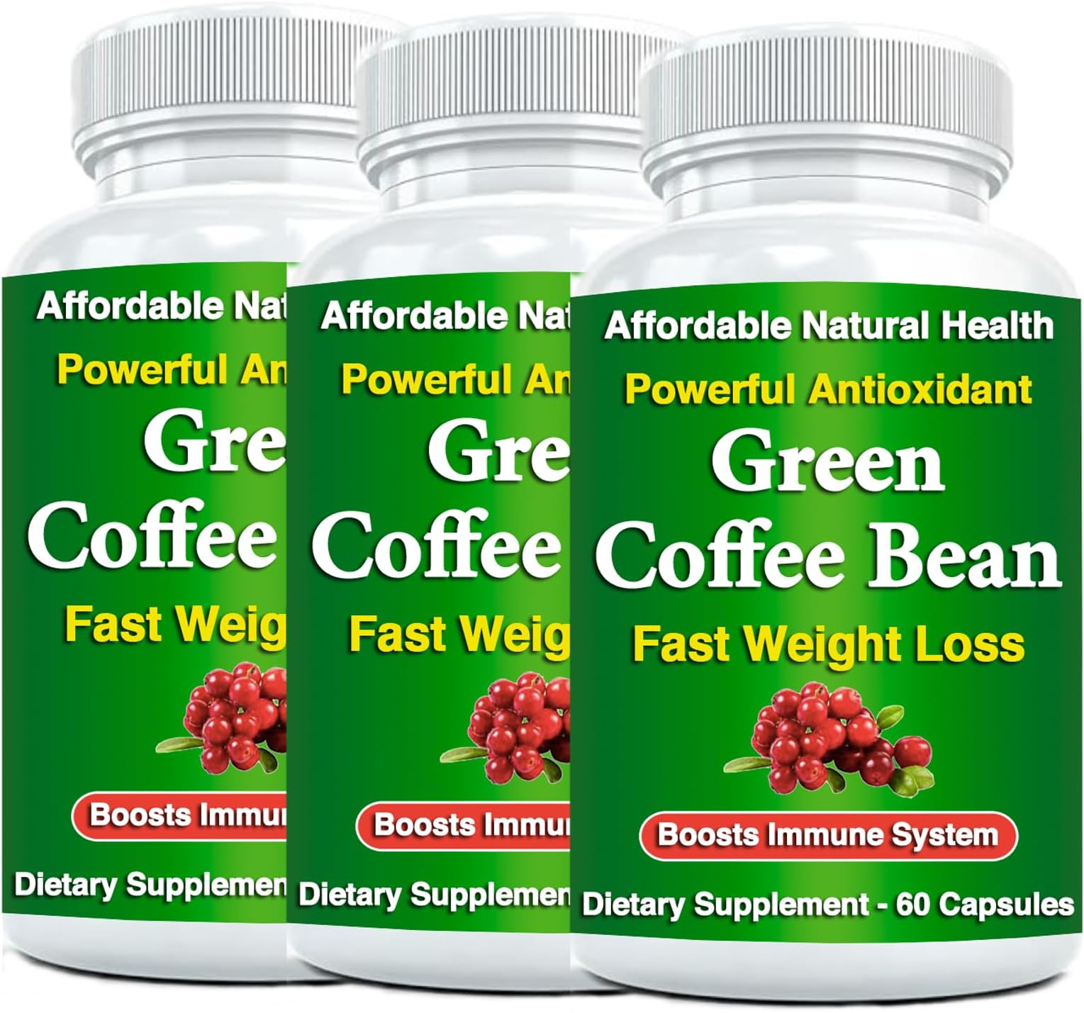 Amazon.com: Green Coffee Bean Extract, 100% Pure Green Coffee Bean ...