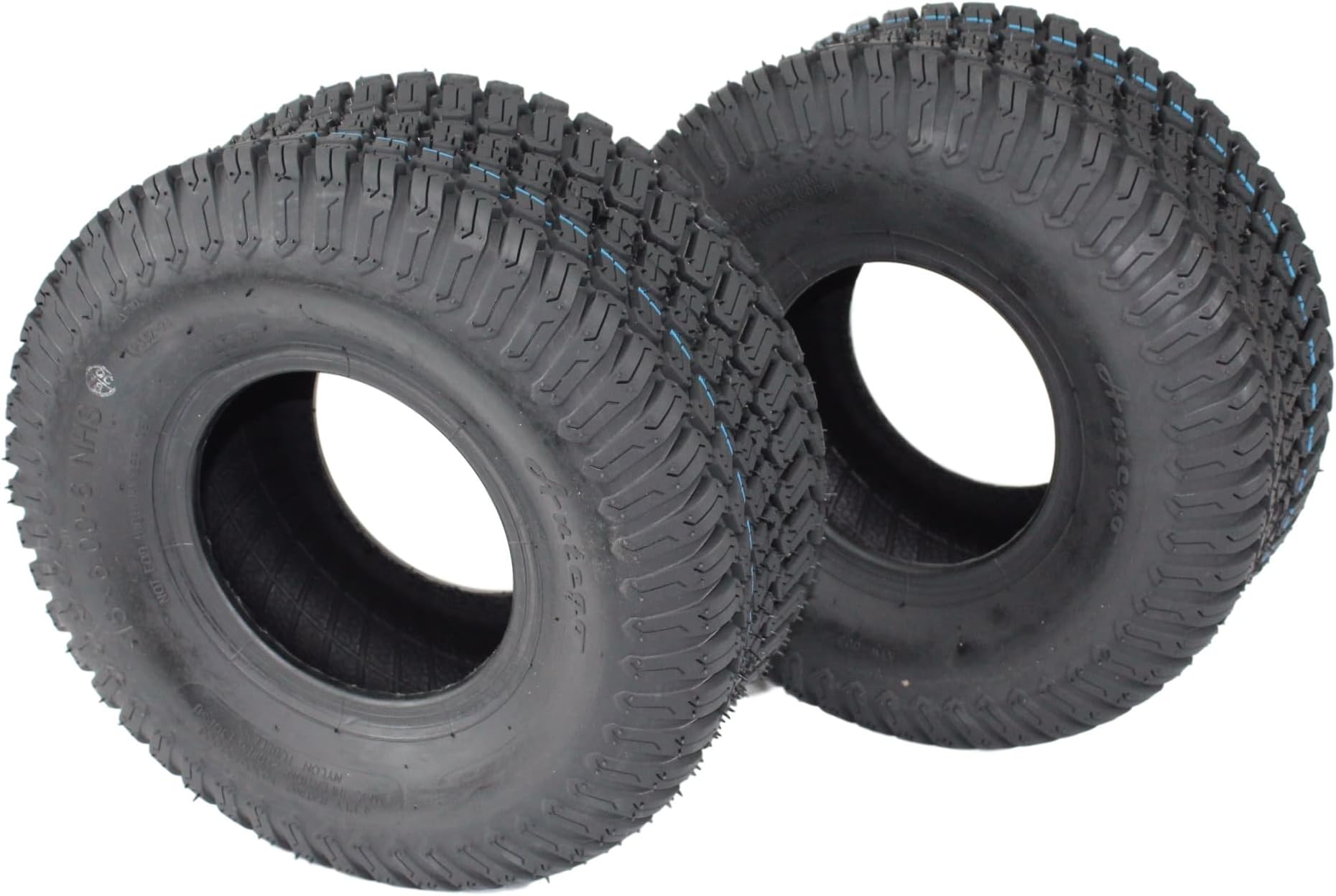 Amazon.com: MERXENG 16x6.50-8-4PR Lawn Mower Tire & Tractor Turf Tire ...