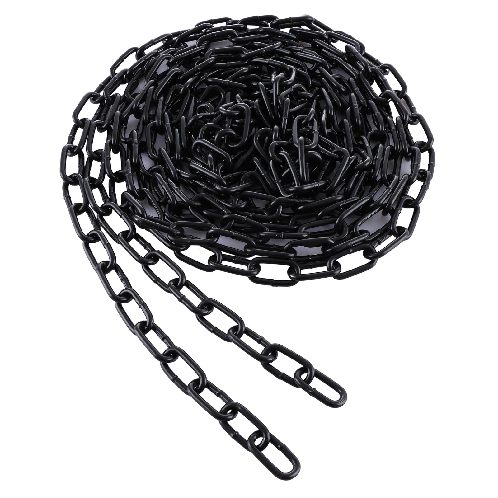 YAYODS 9 Metres Heavy Duty Chain, 4MM Black Carbon Steel Chain Link ...