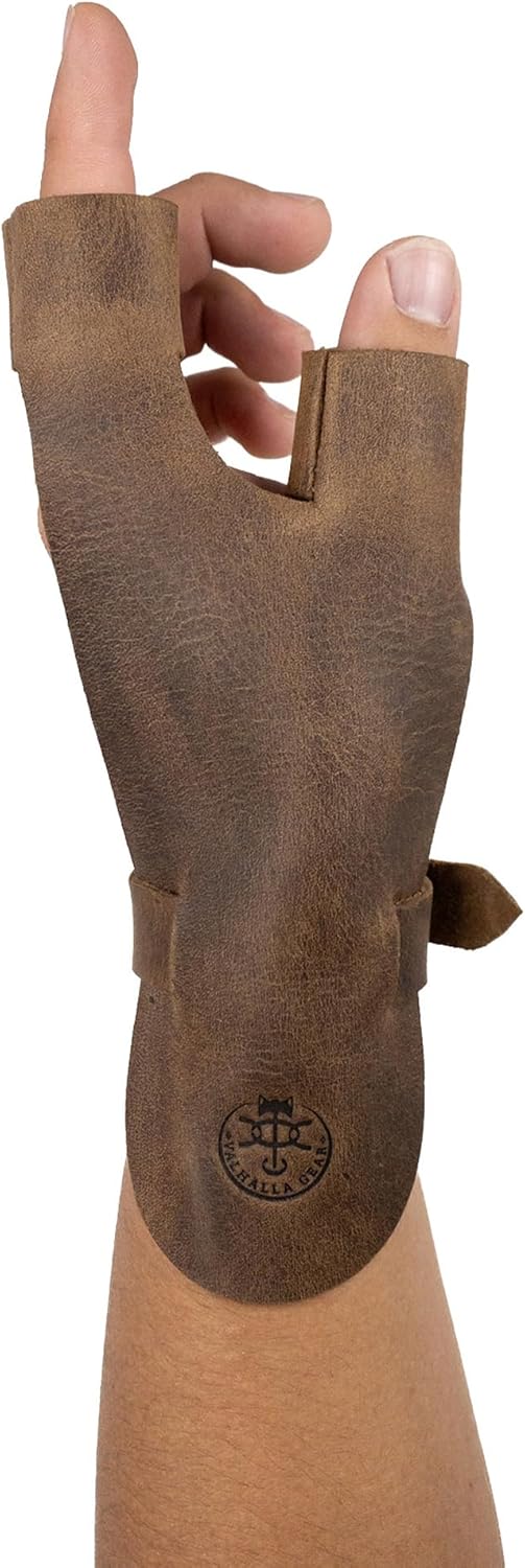 Amazon.com : Valhalla Gear, Archery Shooting Glove, Hand Guard, Recurve ...