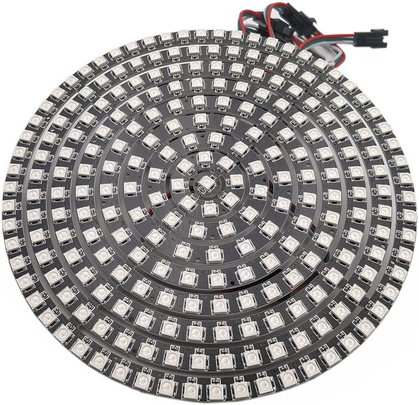 Amazon.com: Vrabocry WS2812B 241Leds Pixel Ring Addressable Led Modules ...