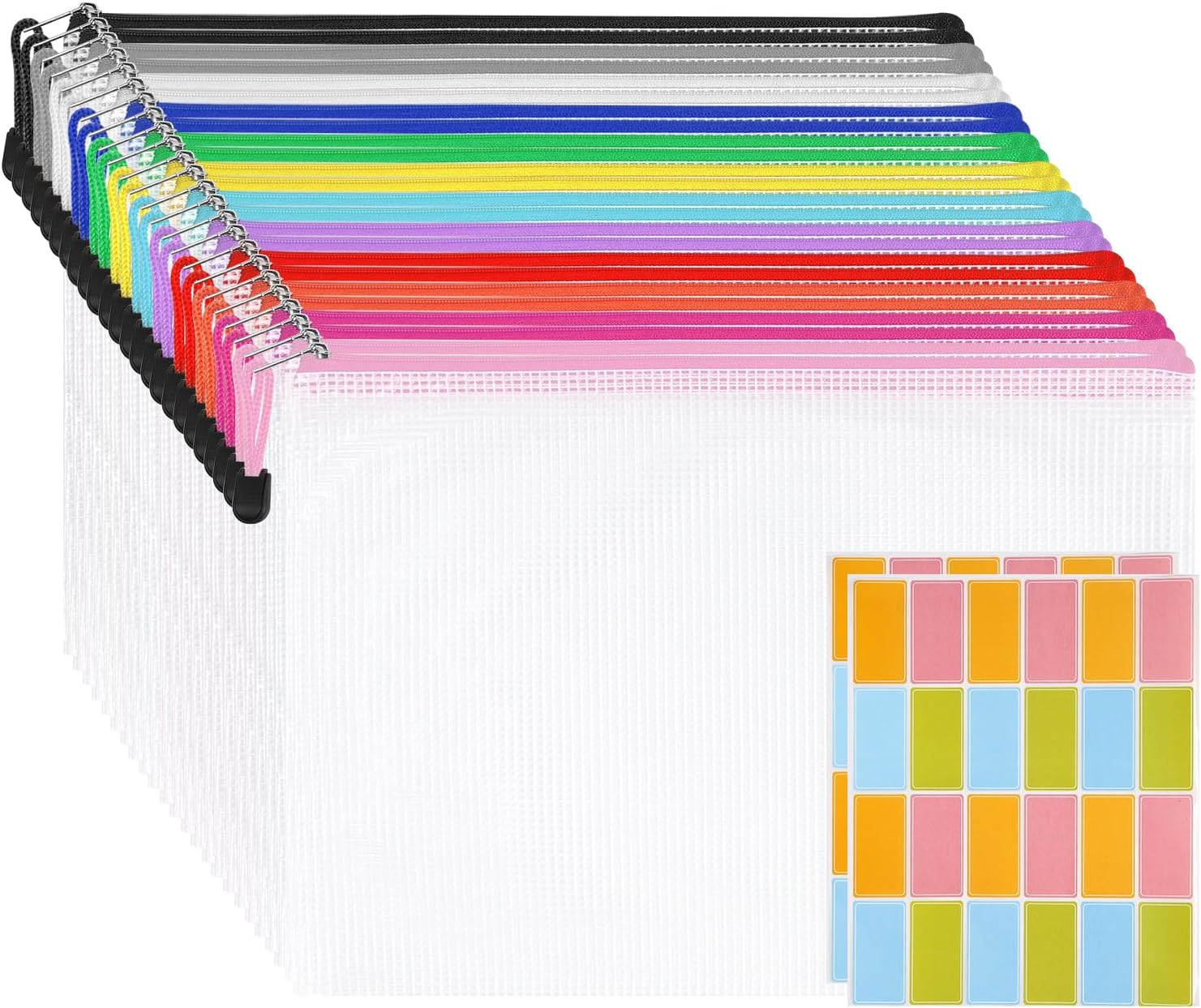 NORTHERN BROTHERS A4 Plastic Zip Wallets -Plastic Wallets Document ...