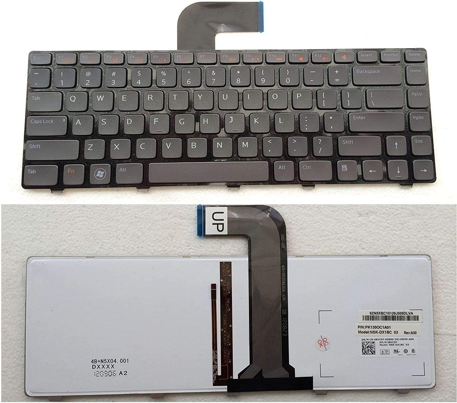 Amazon.com: wangpeng® New Black US Keyboard for Dell Inspiron N4050 ...