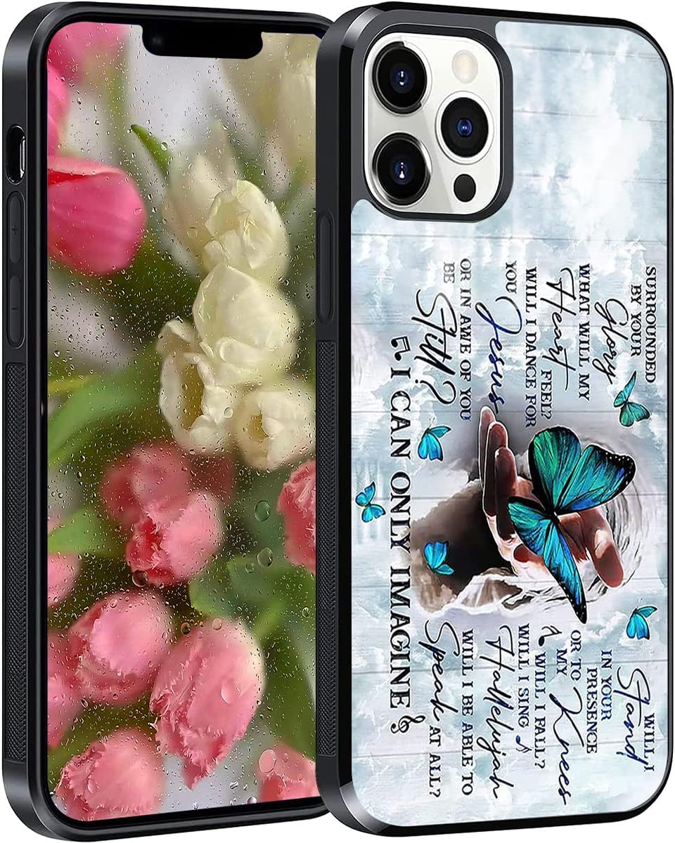 Amazon.com: Butterfly I Can Only Imagine Inspirational Quotes Phone ...