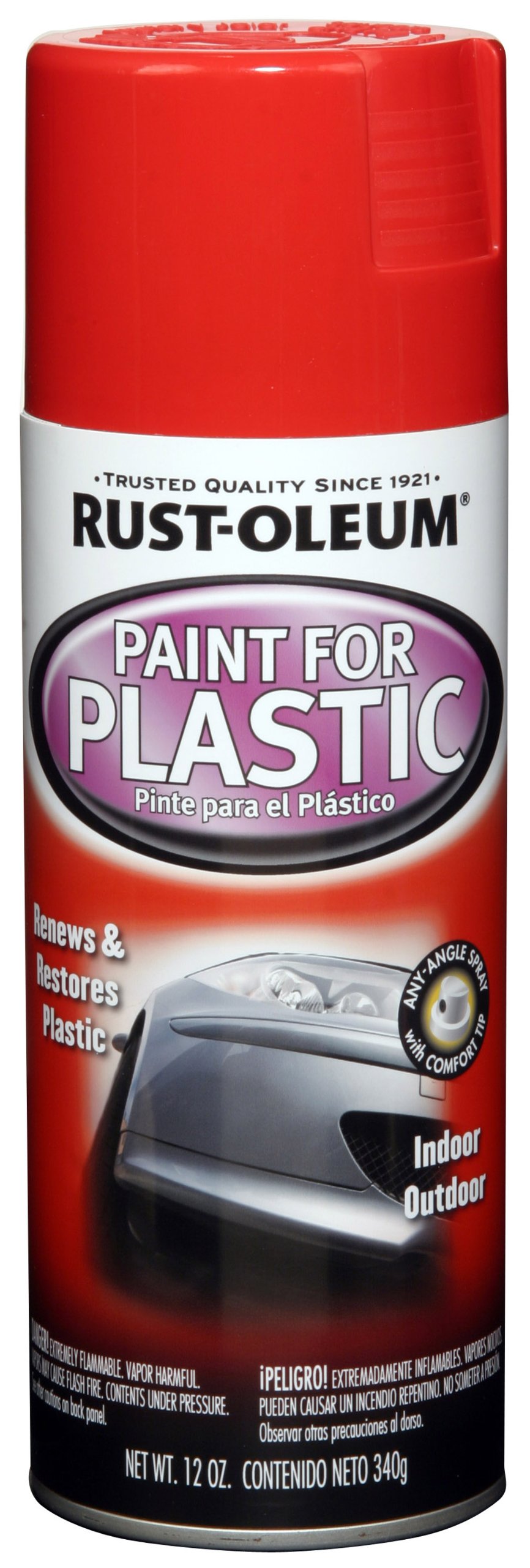 Rust-Oleum Automotive 248651 12-Ounce Paint for Plastic Spray, Gloss ...