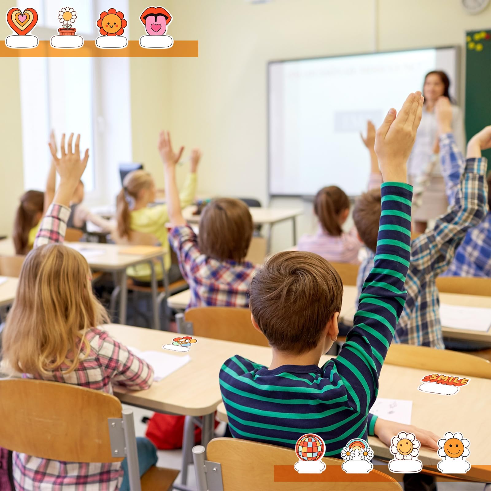 Boho Name Plates For Classroom Neutral Boho Name Plates For Student ...