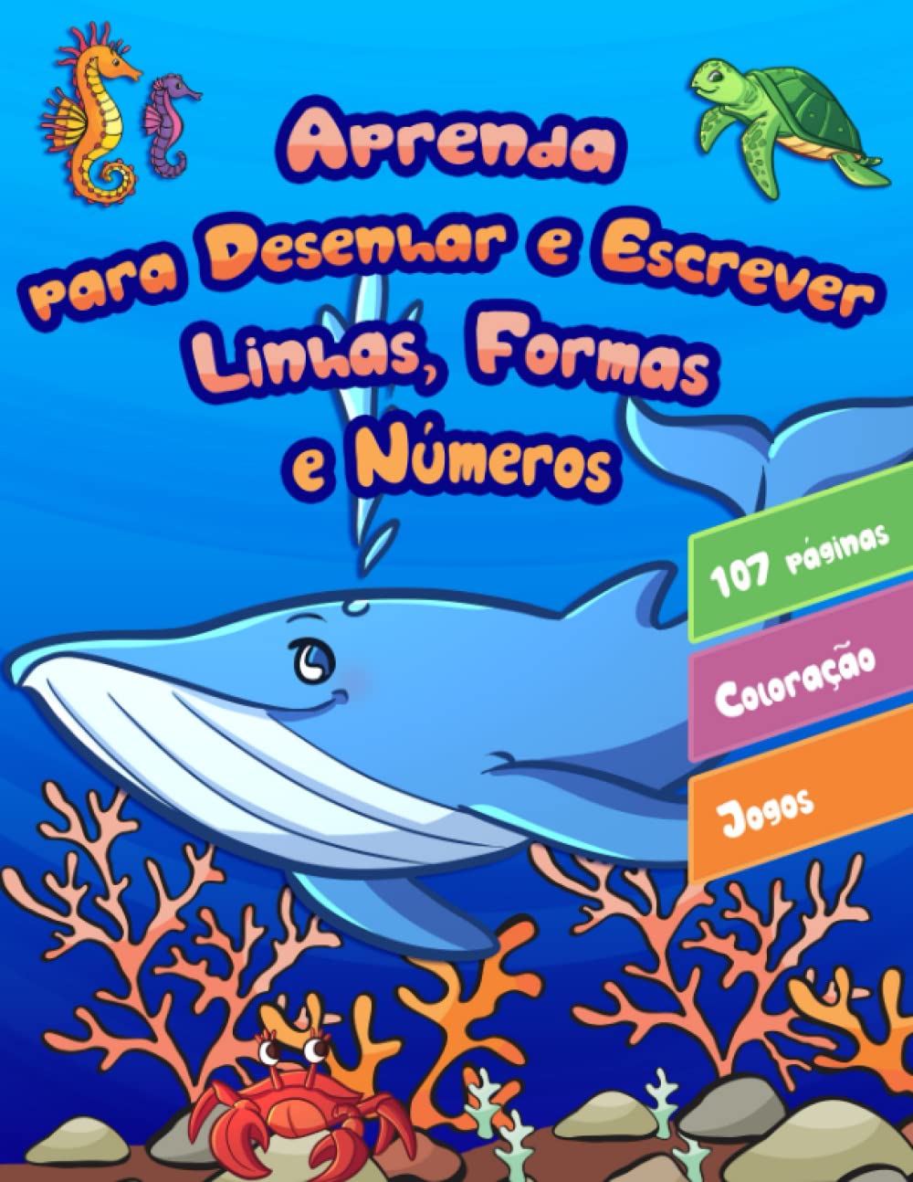 Aprender A Tracar E Escrever Linhas Formas E Numeros Livro | Desertcart ...