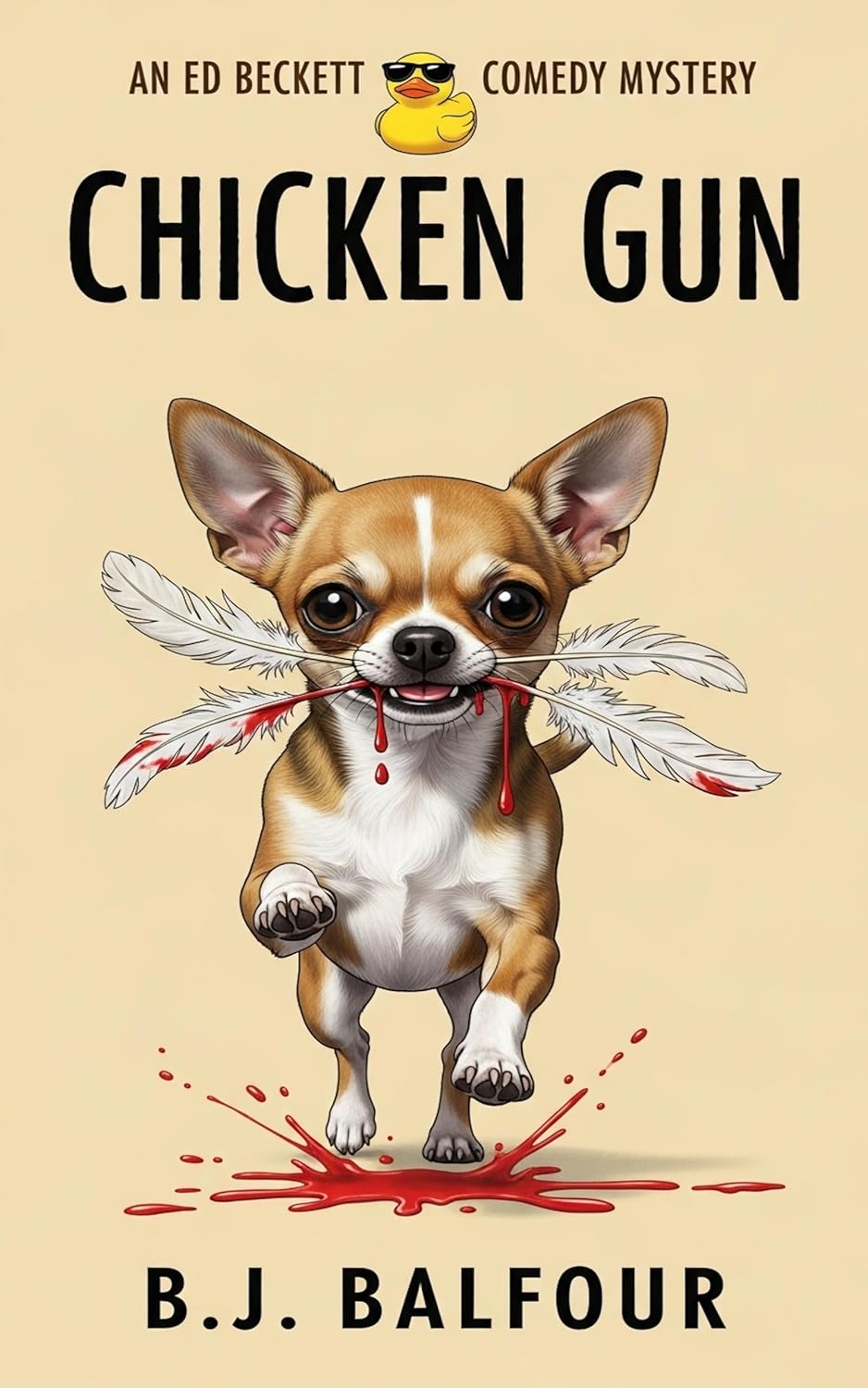 Amazon.com: Chicken Gun: A Dark Comedy Mystery Novel (humorous mystery ...