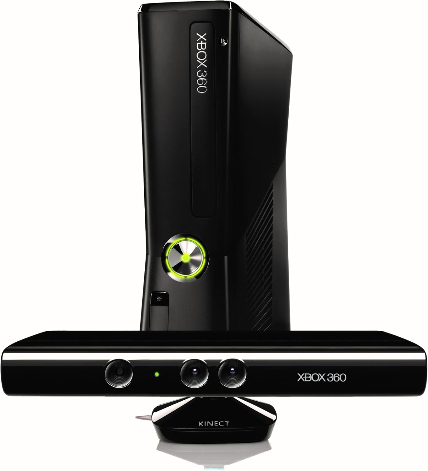 Console Xbox 360 250 Go noir matte + Kinect : Amazon.fr: Jeux vidéo