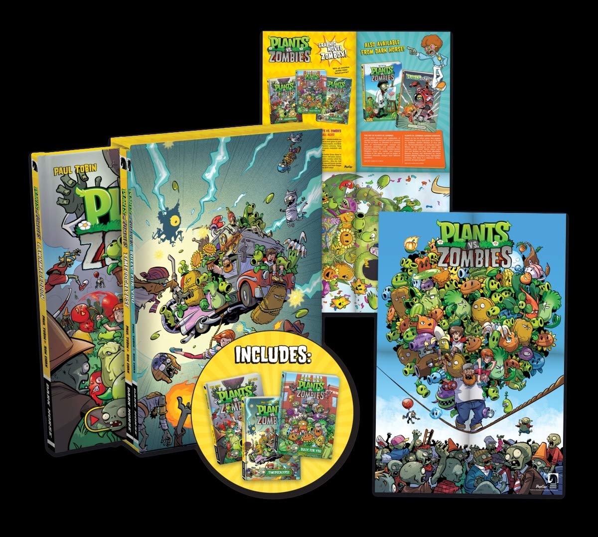 Amazon.com: Plants vs. Zombies Boxed Set: 9781506700434: Tobin, Paul ...