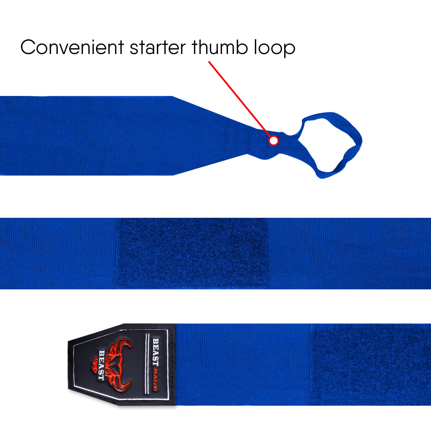 Snapklik.com : BEAST RAGE Boxing Hand Wraps 4.5 Meter Martial Arts ...