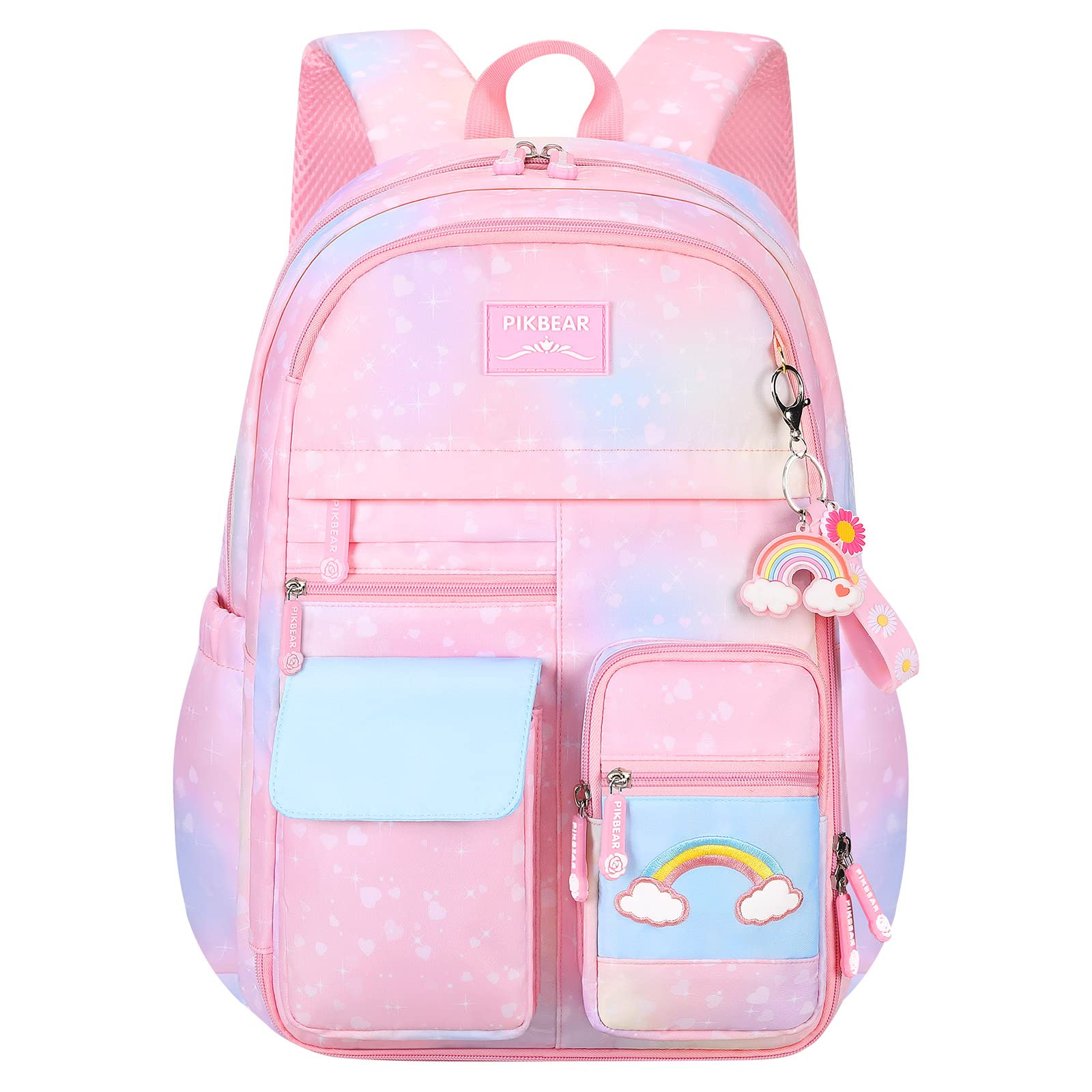 Amazon.com | NXUEBDU School Backpack for Girls Kawaii Kids Book Bags ...