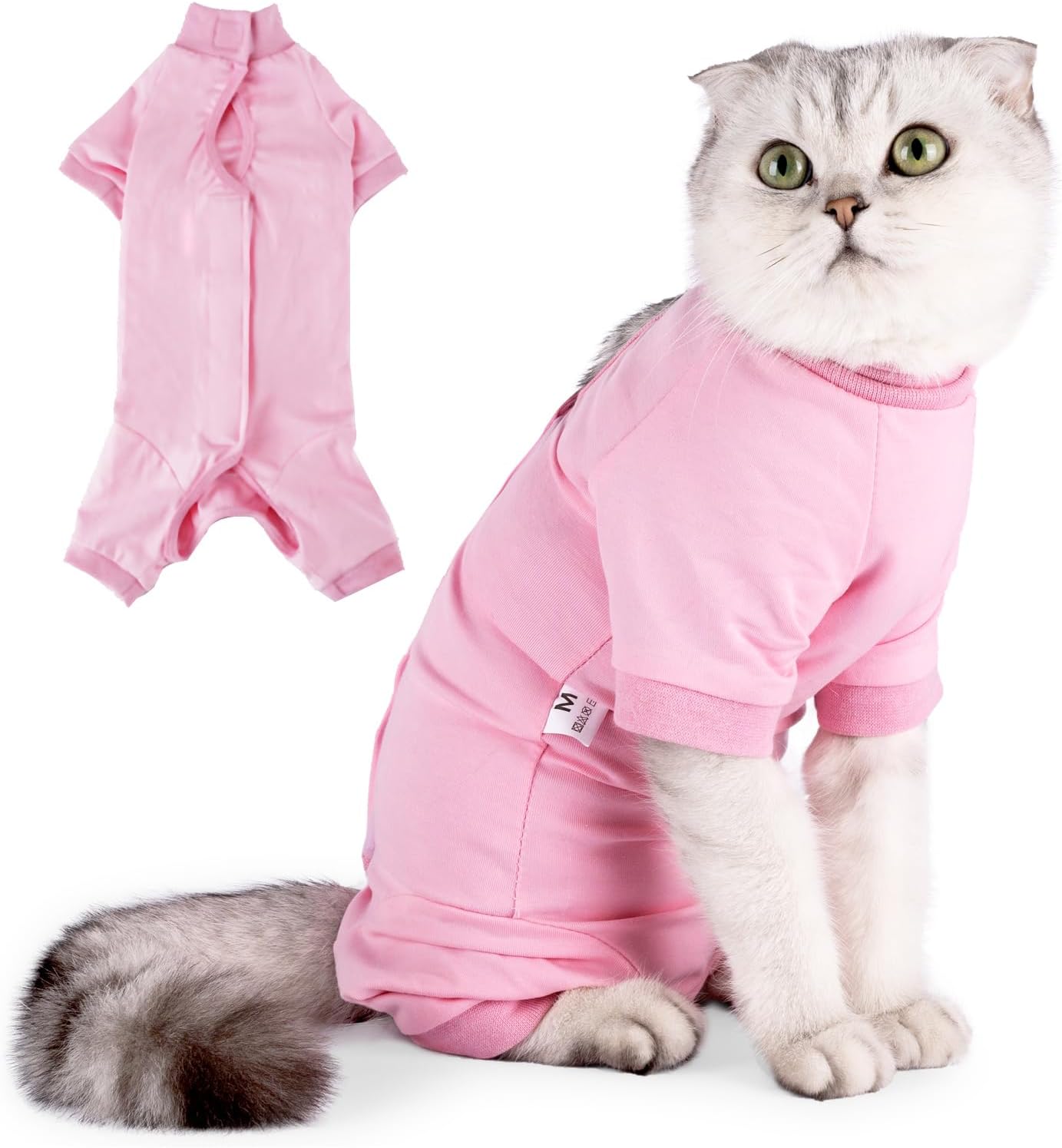 Amazon.com : Bonaweite Cat Pajamas for Cats Only, Sticky Hair Cat ...