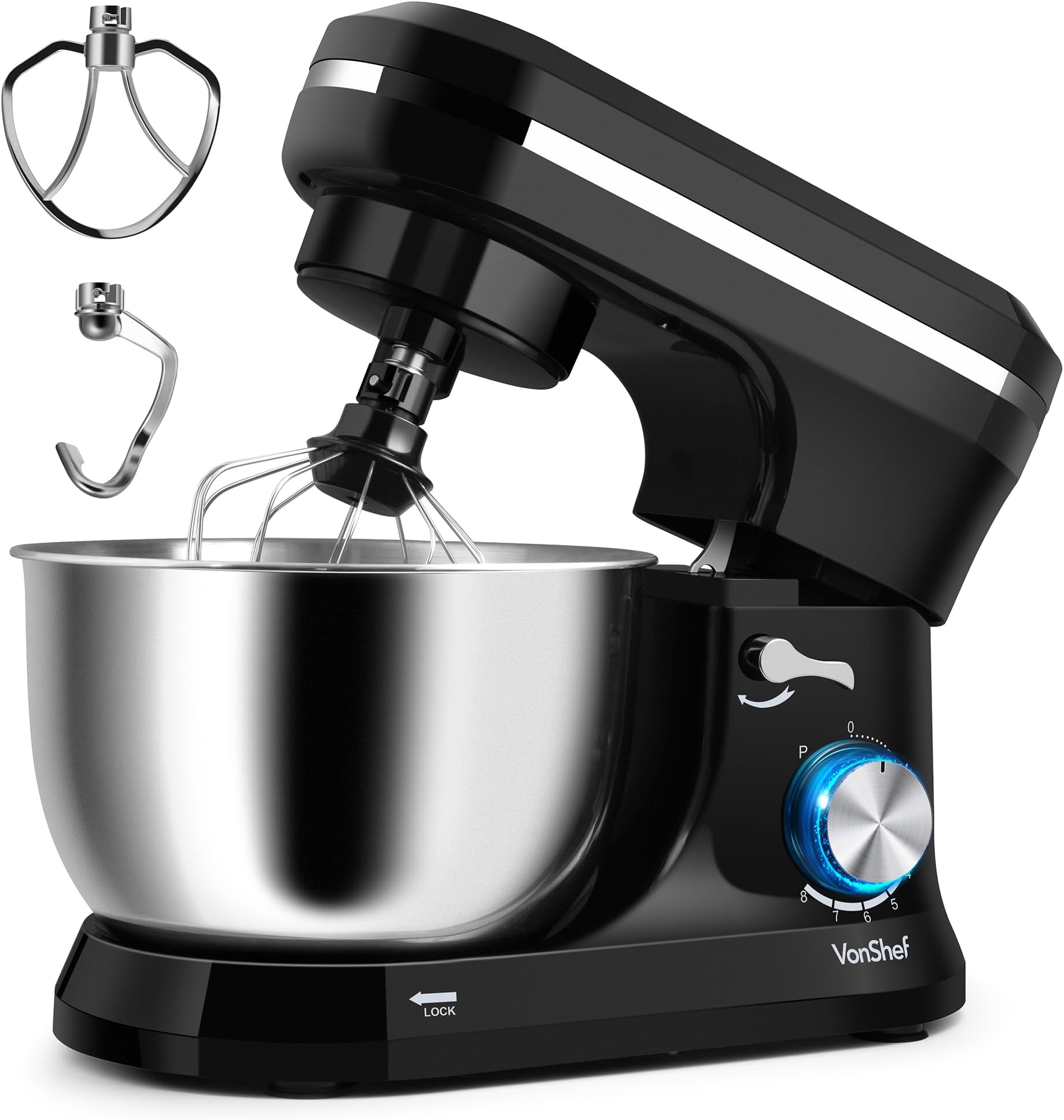 Salter EK6147MMS Aspen Stand Mixer – 5L Electric Food Kitchen Mixer ...