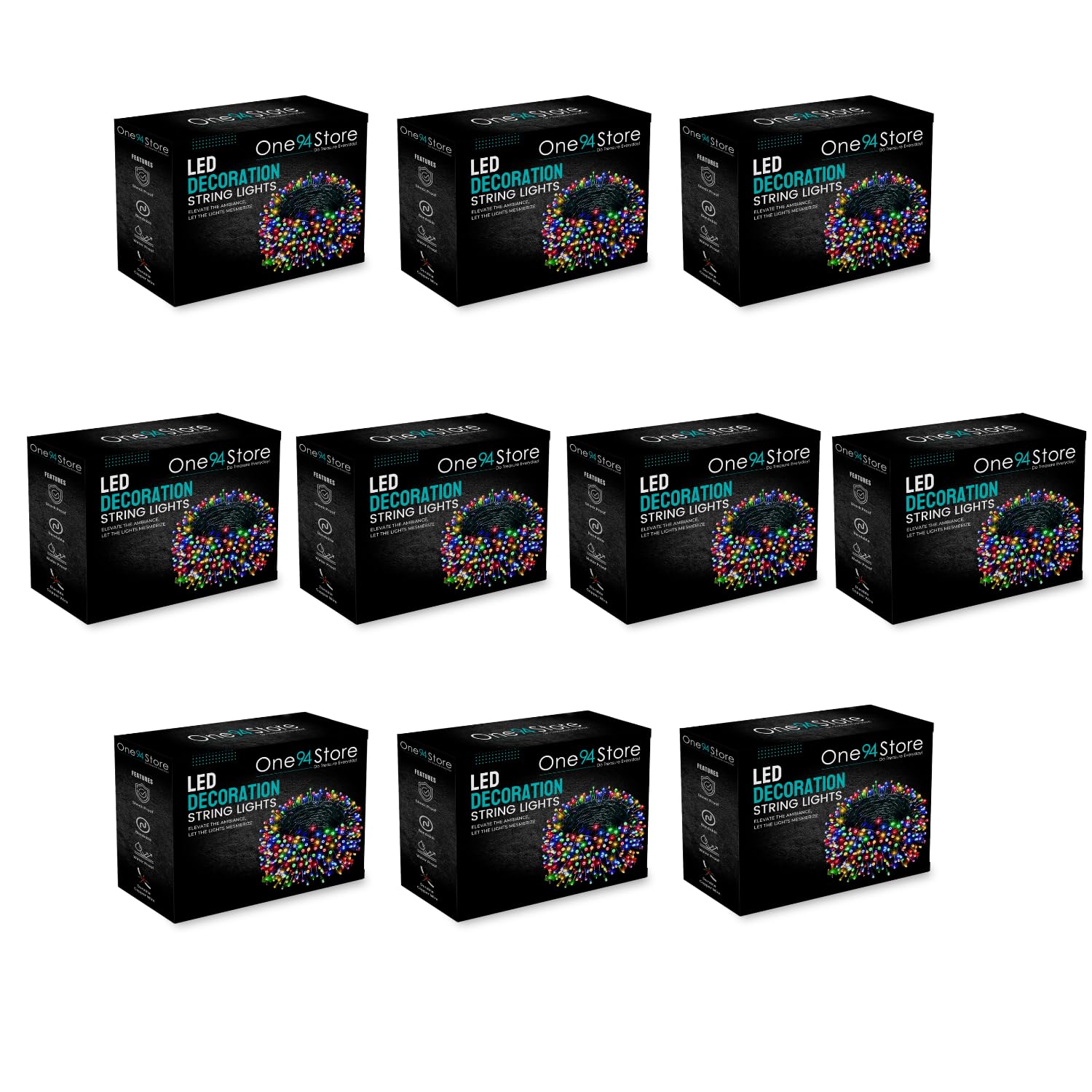 Buy One94Store 40 Feet 42 Led String Serial Lights, Copper Wire LED ...