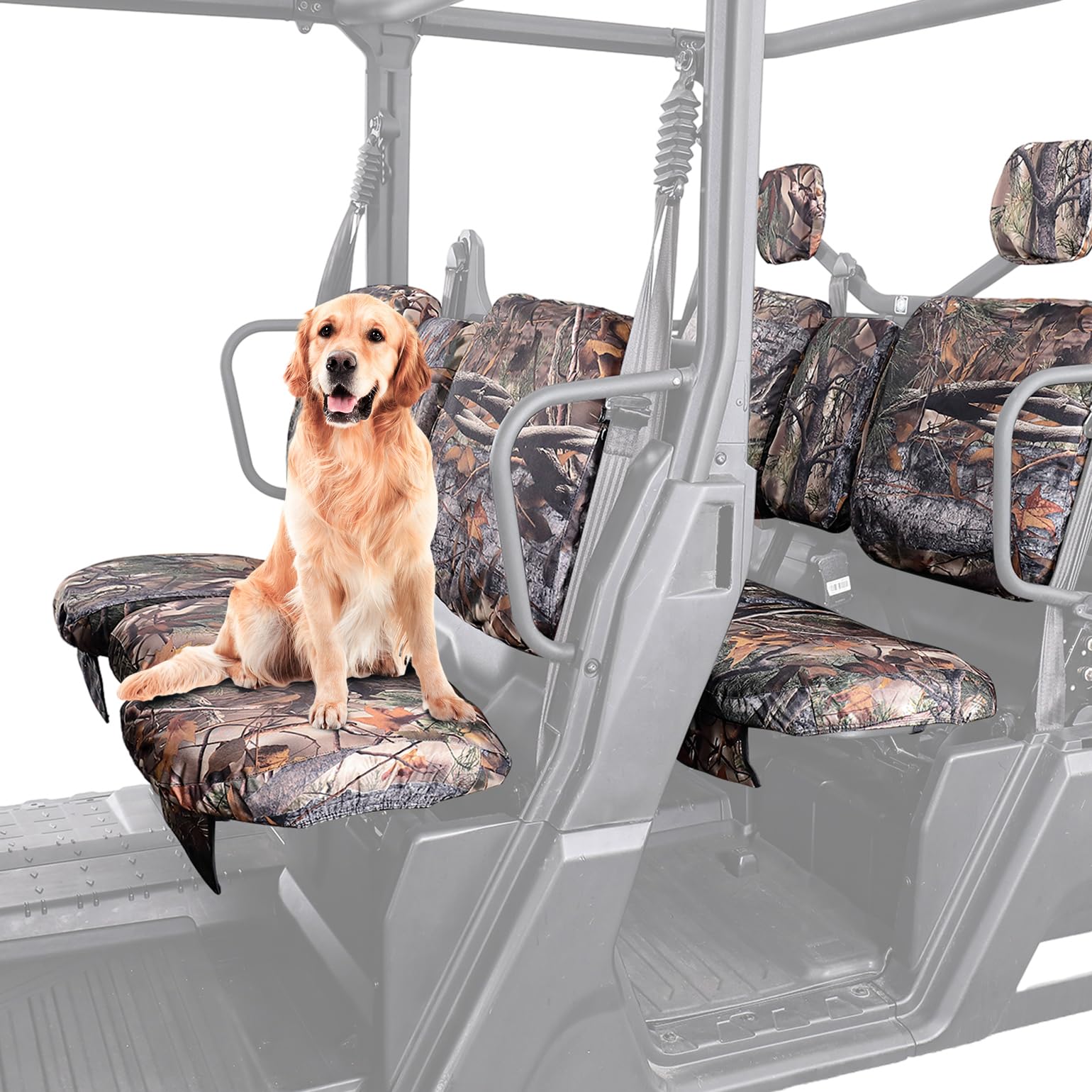 Amazon.com: KEMIMOTO UTV Seat Covers Camo, Waterproof Repellent UTV ...