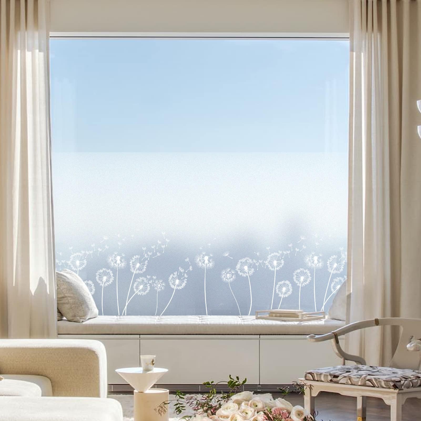 Fensterfolie Sichtschutz Bad