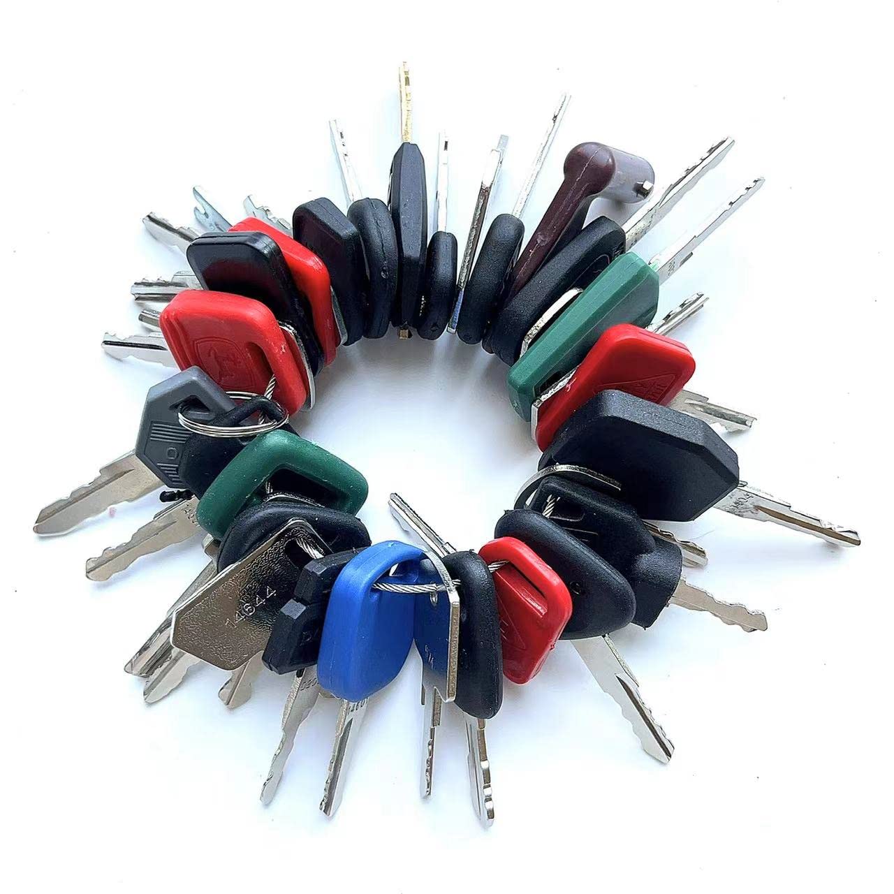 Amazon.com: 32PCS Heavy Equipment Ignition Key, Construction Master Key ...