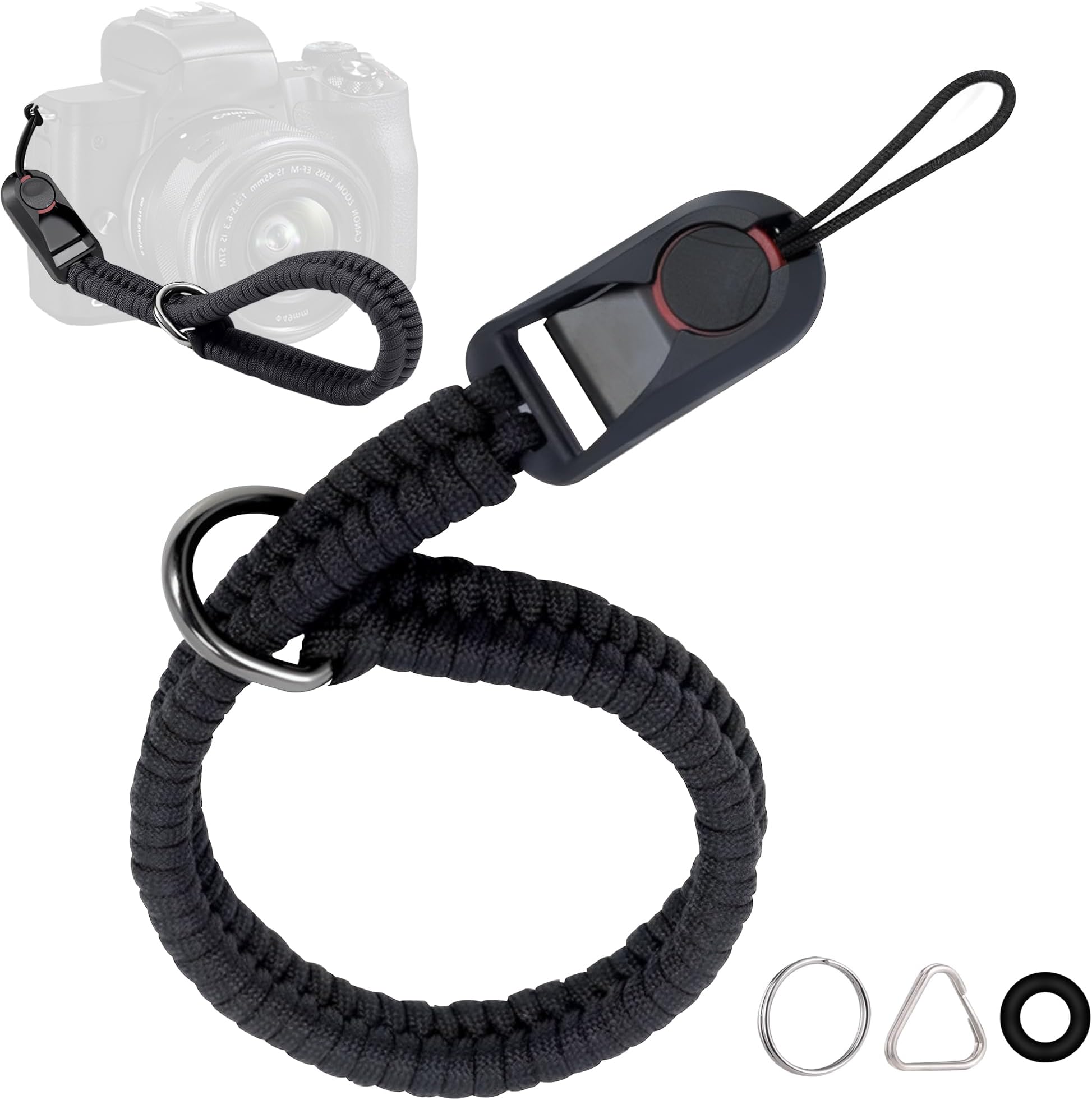 Amazon.com : HITHUT Quick Release Camera Hand Strap Wrist Strap for SLR ...
