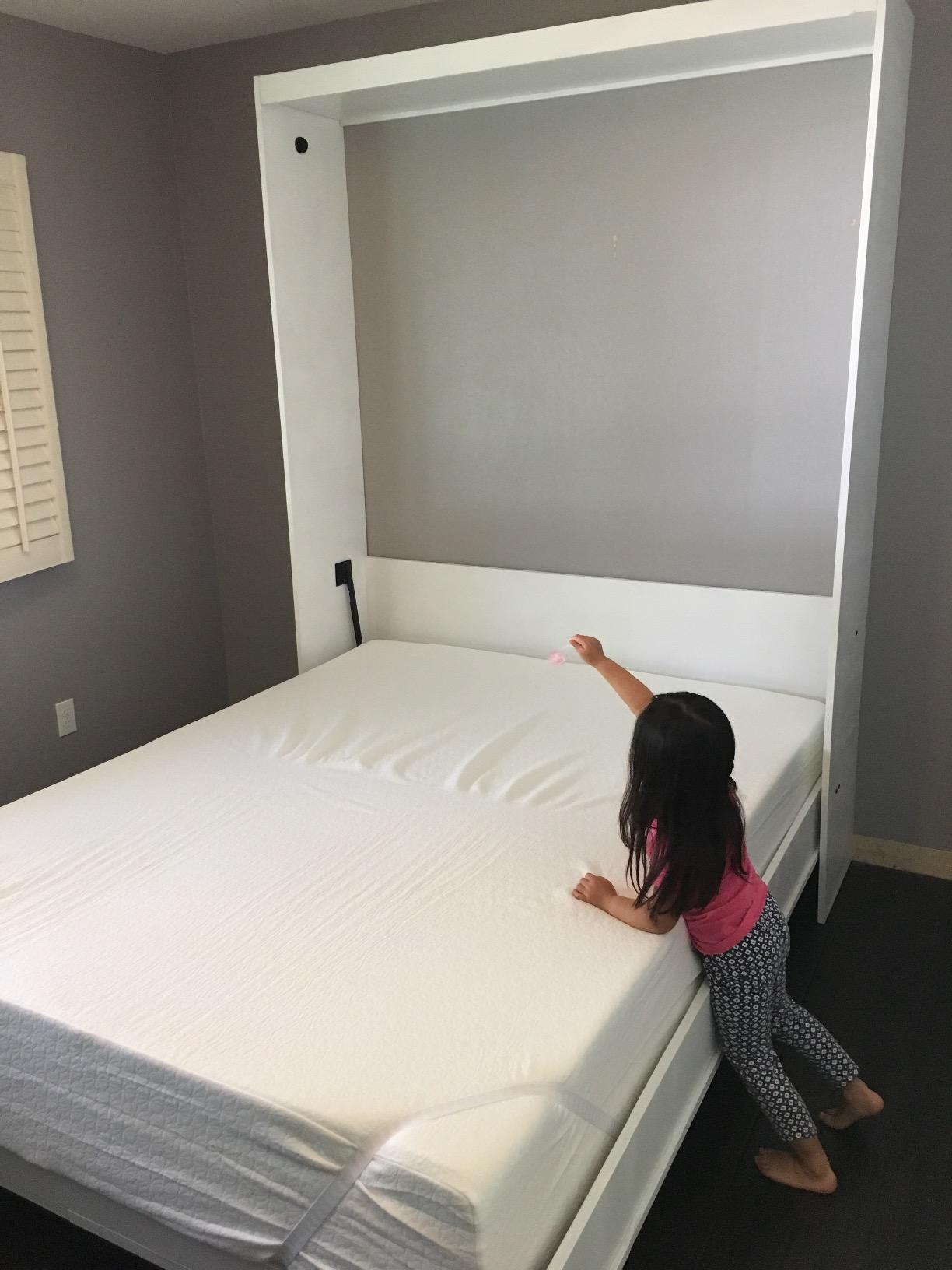 $50/mo - Finance Create-A-Bed Full Size Deluxe Murphy Bed Kit, Vertical ...