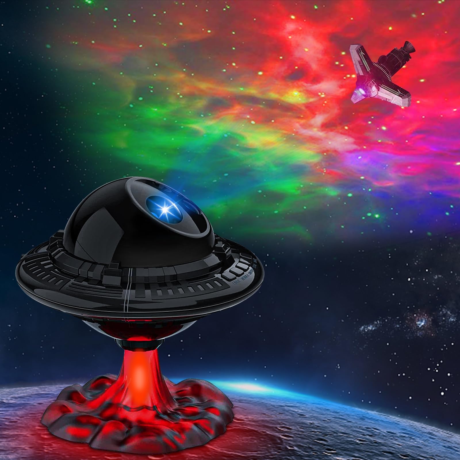 Amazon.com: Galaxy Projector for Bedroom, Nebula Light with 10 Space ...