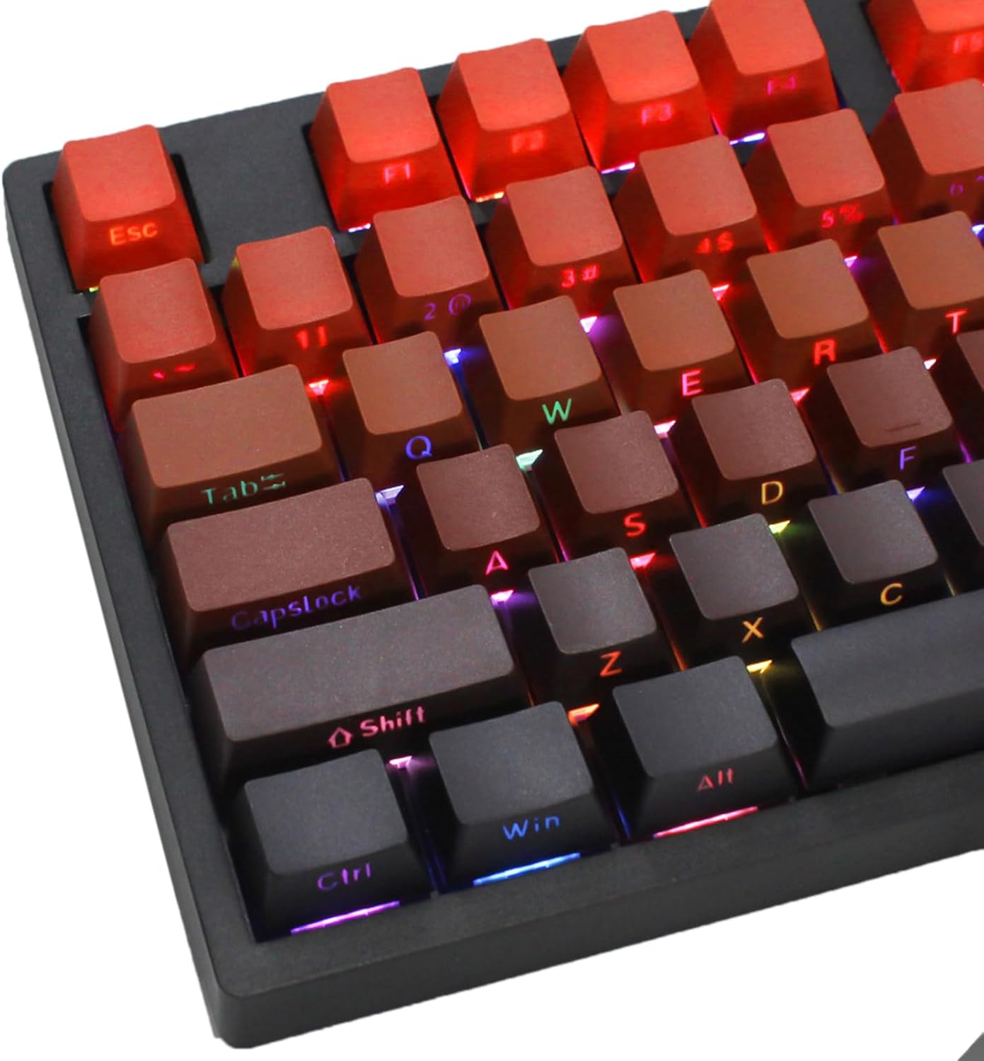 Amazon.com: Durability Gradients Keycaps Compatible for Most Mechanical ...