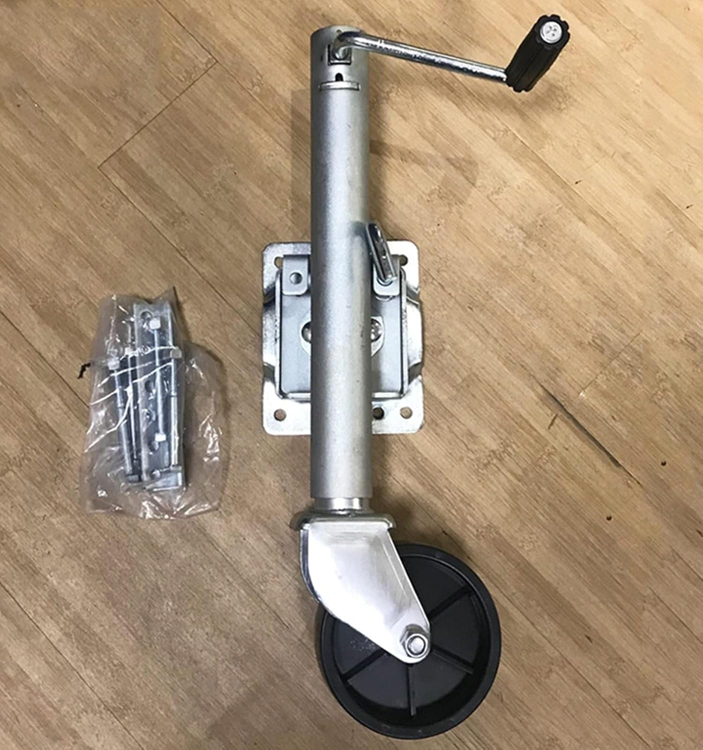 QICBYING Boat Trailer Jack With Wheel - Heavy Duty Marine Swivel ...