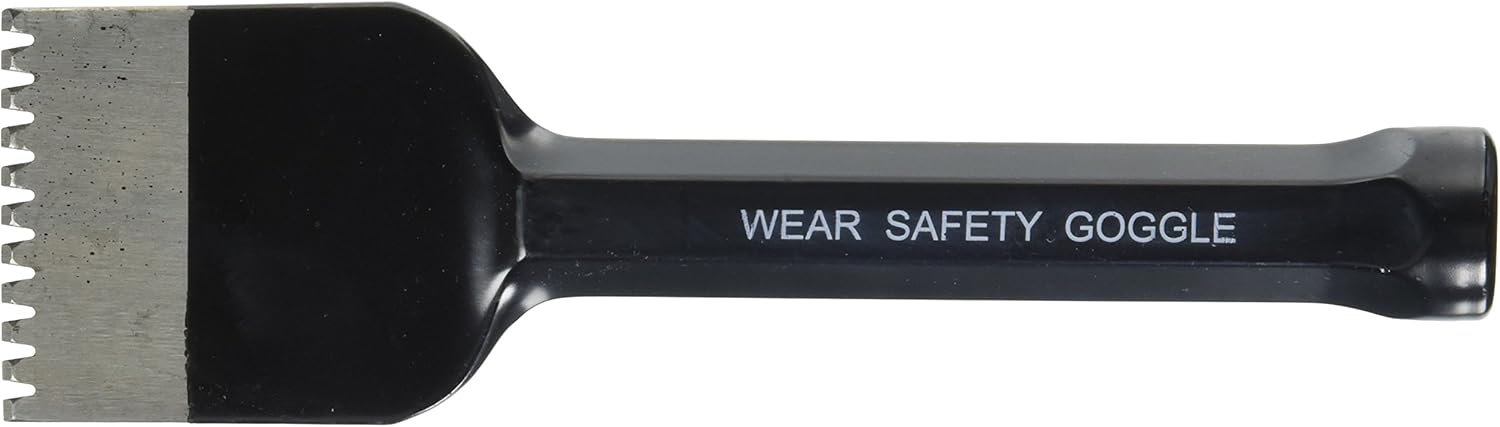 Kraft Tool BL414 Toothed Stone Mason's Chisel, 2-1/4-Inch - Masonry ...