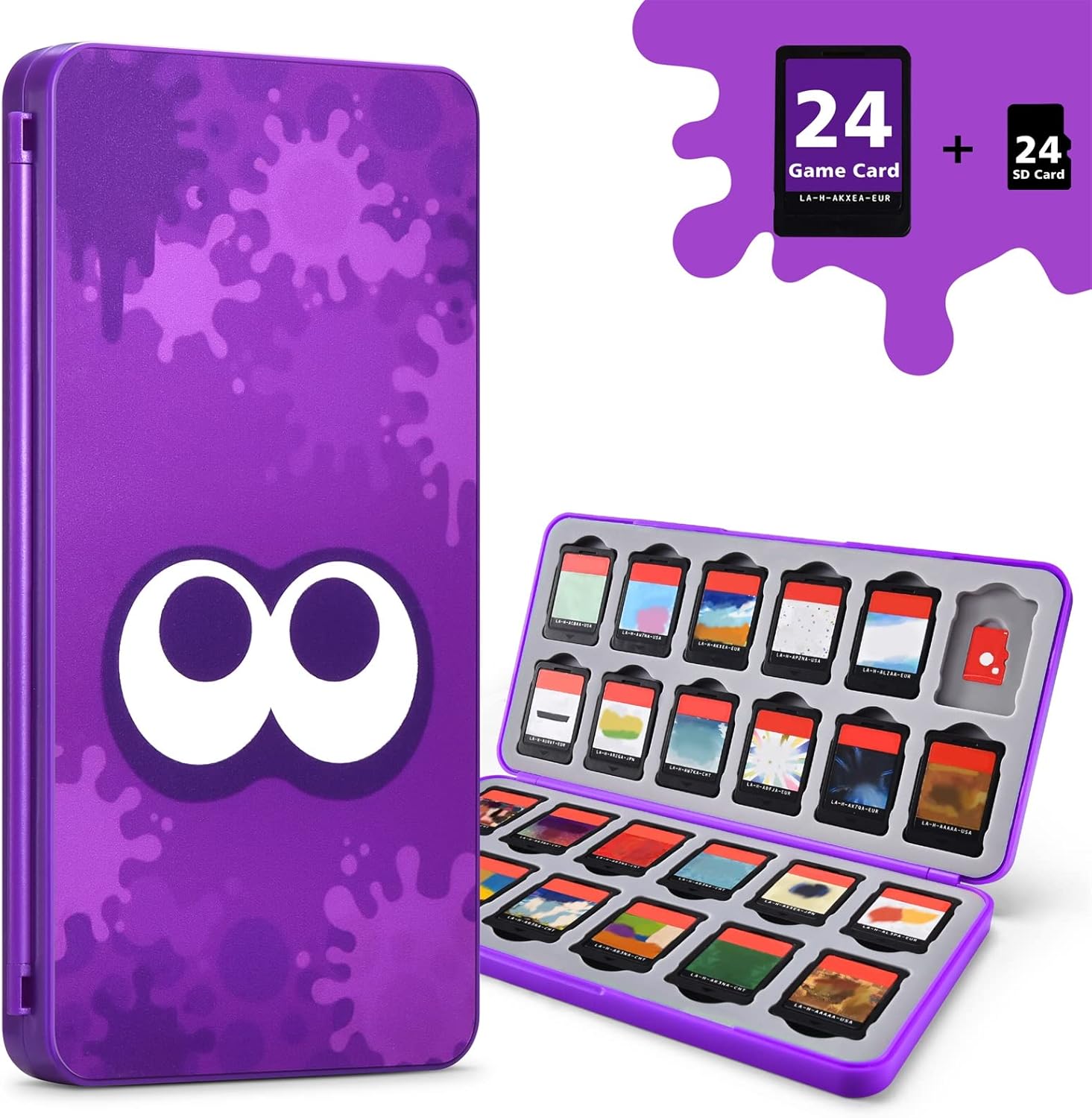 Amazon.com: Switch Game Case Compatible with Nintendo Switch Splatoon ...