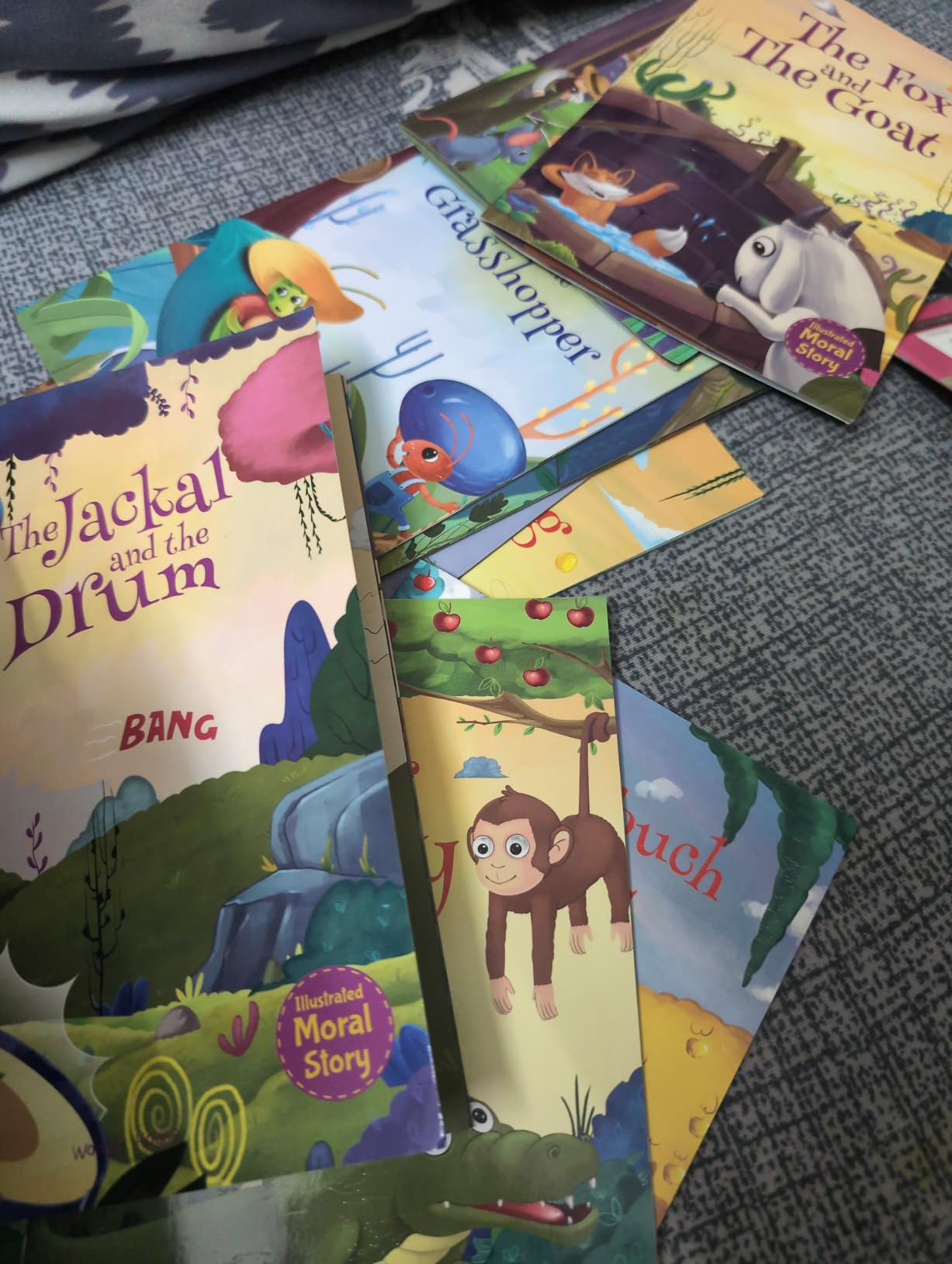 Moral Storybooks for Kids (Illustrated) with Colorful Pictures - Phonic ...