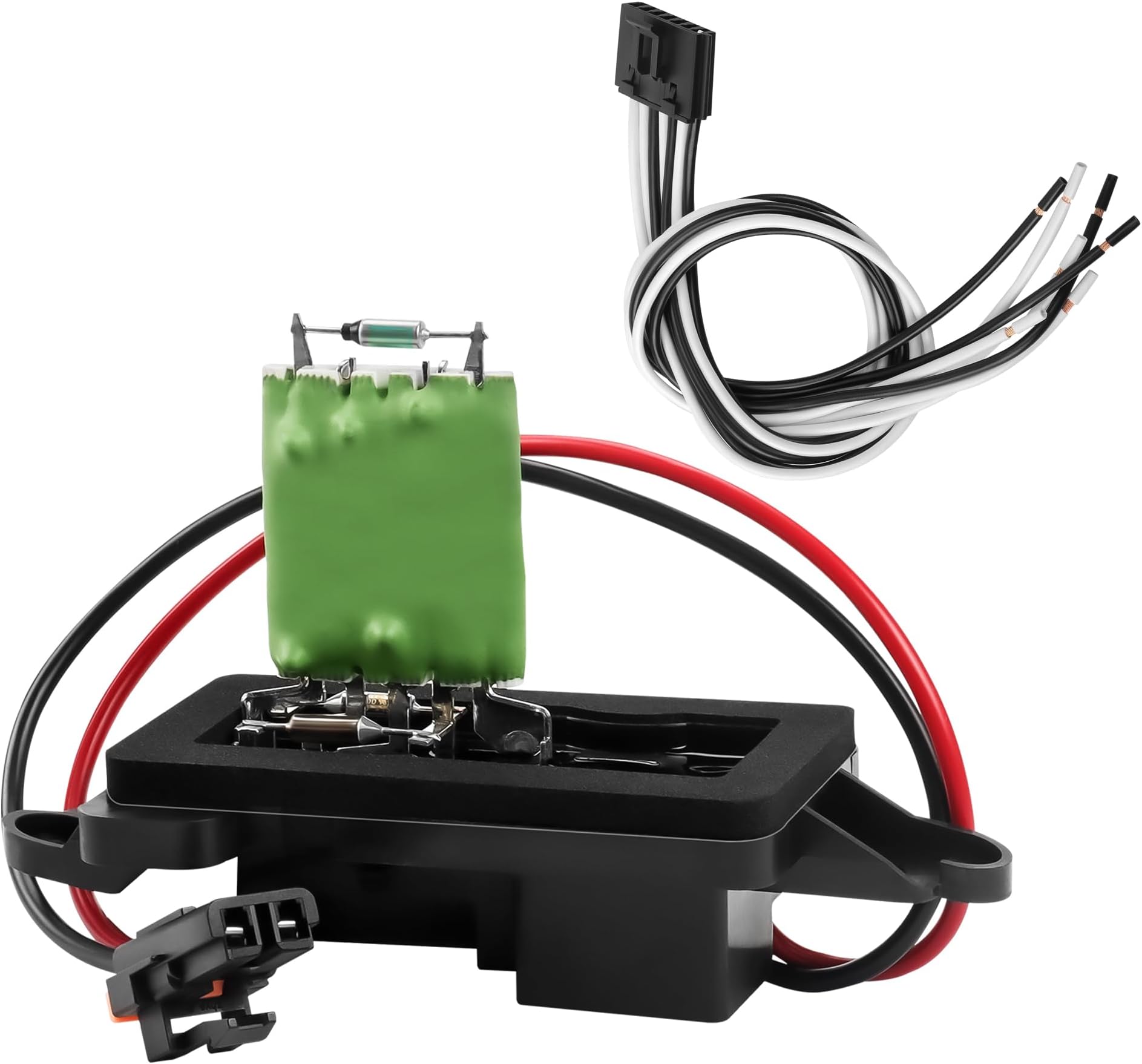 Amazon.com: 7 Wire Pigtail Blower Motor Resistor Plug Connector ...