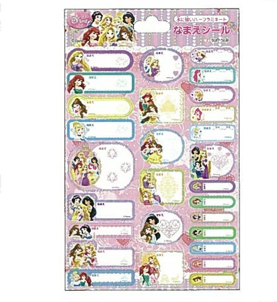 Amazon.com: Disney Princess name seal (name seals) : Everything Else