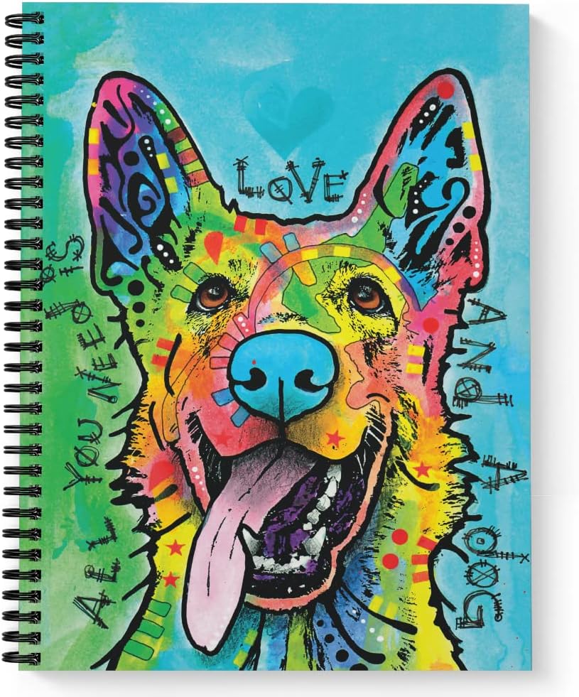 Amazon.com : NEGIGA Dog Notebook, Dog Journal, Gifts for Dog Lovers ...