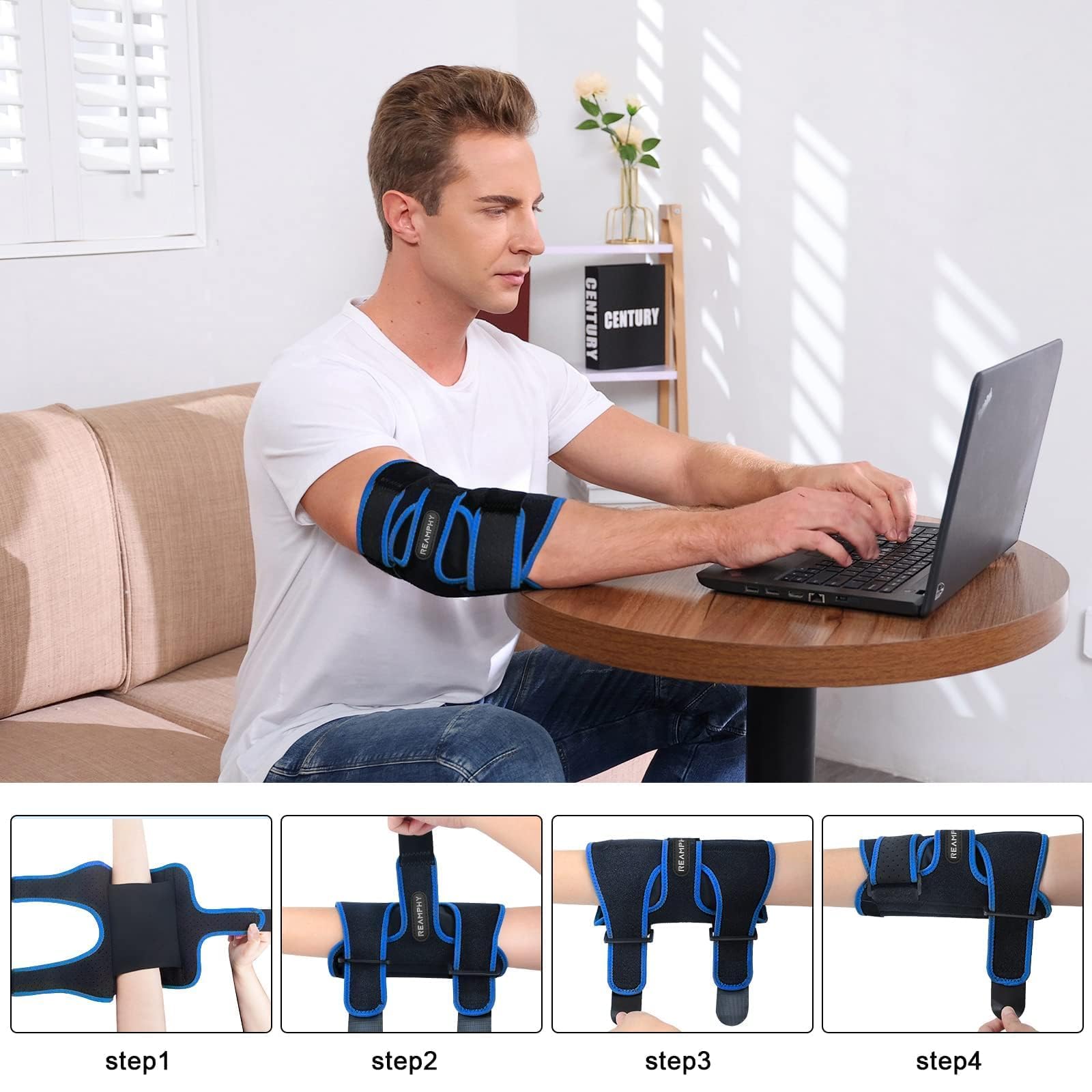 Snapklik.com : Elbow Brace,Comfortable Night Elbow Sleep Support,Elbow ...