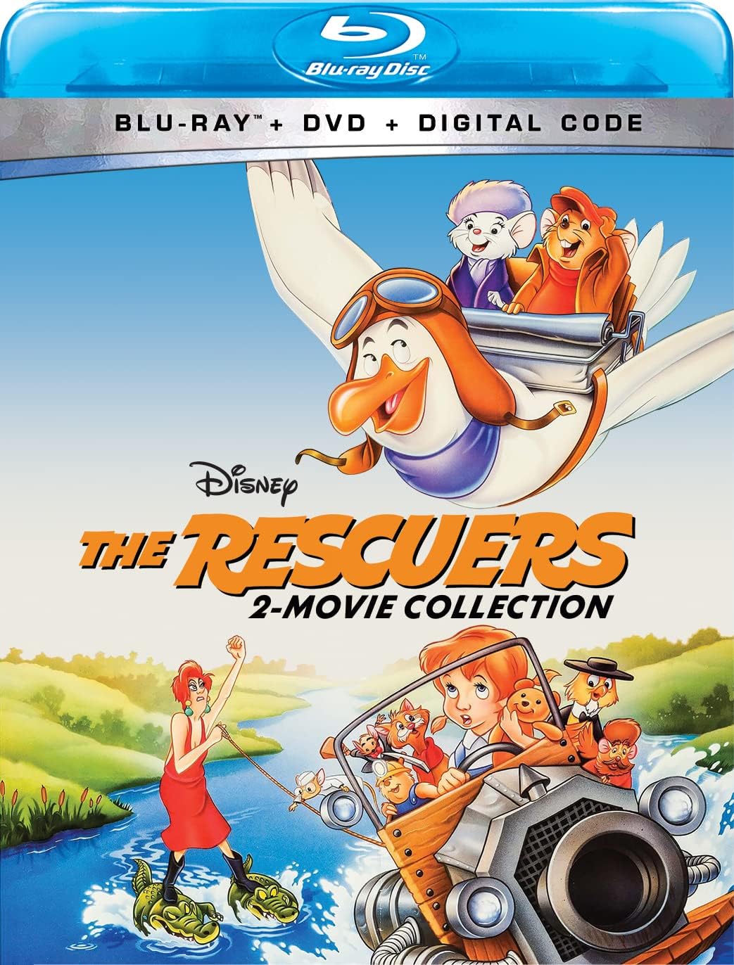 THE RESCUERS 2-MOVIE COLLECTION [Blu-ray] | Amazon.com.br