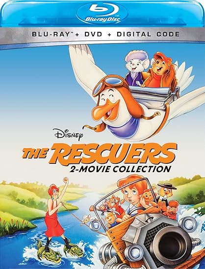 Amazon.com: The Rescuers/The Rescuers Down Under [Blu-ray] : Bob ...