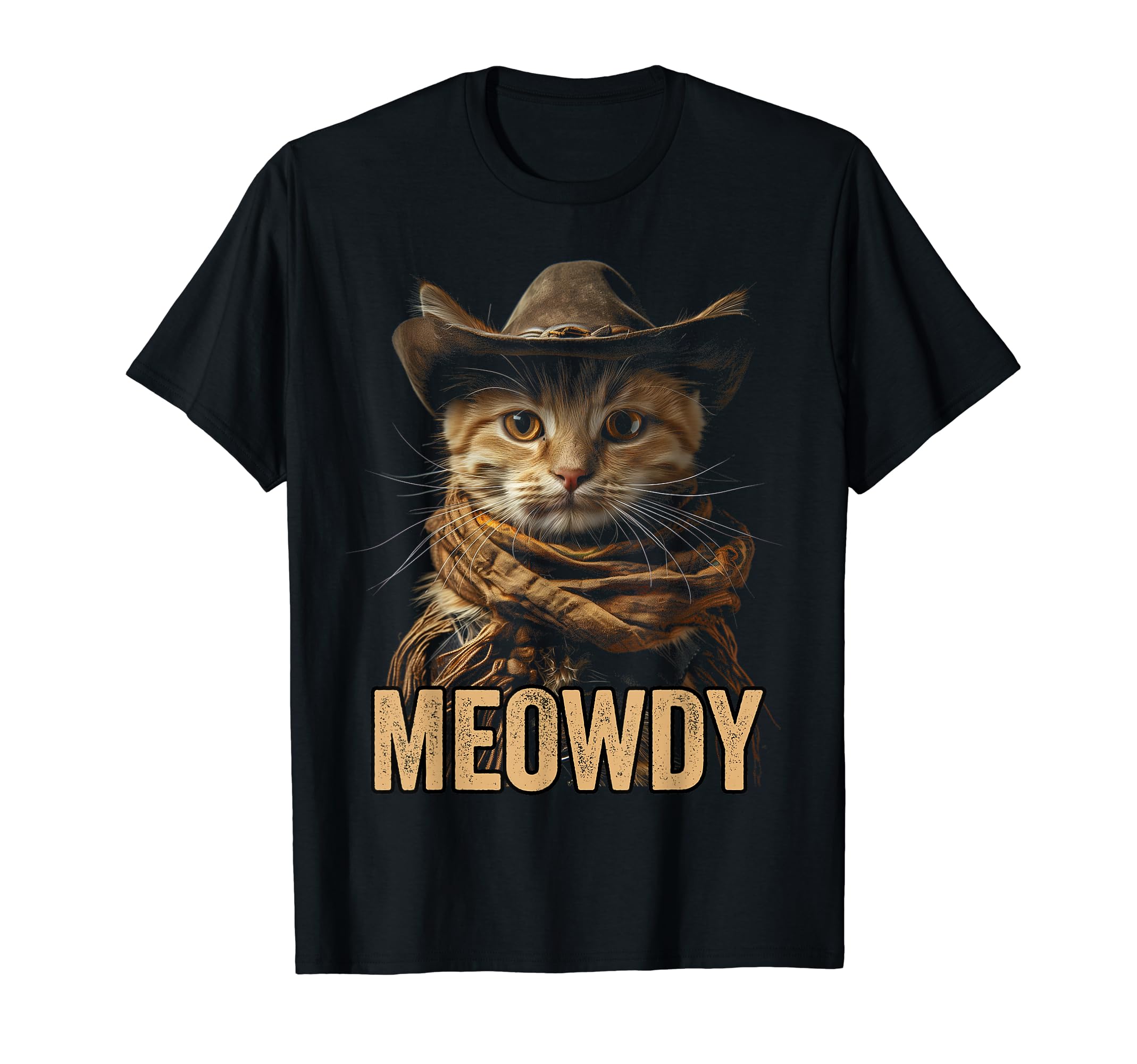 Amazon.com: Meowdy Cat Shirt Meowdy Cowboy Cat Country Western Funny ...