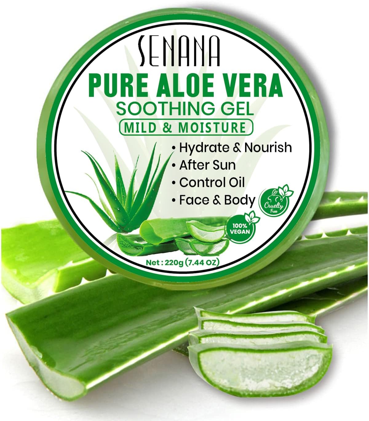 Amazon.com: Smooth E Cream With Vitamin E & Aloe Vera 100g : Beauty ...