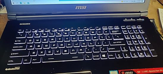 Amazon.com: Replacement Keyboard for MSI GS75 GE75 GF75 GE72 GP75 GT72 ...