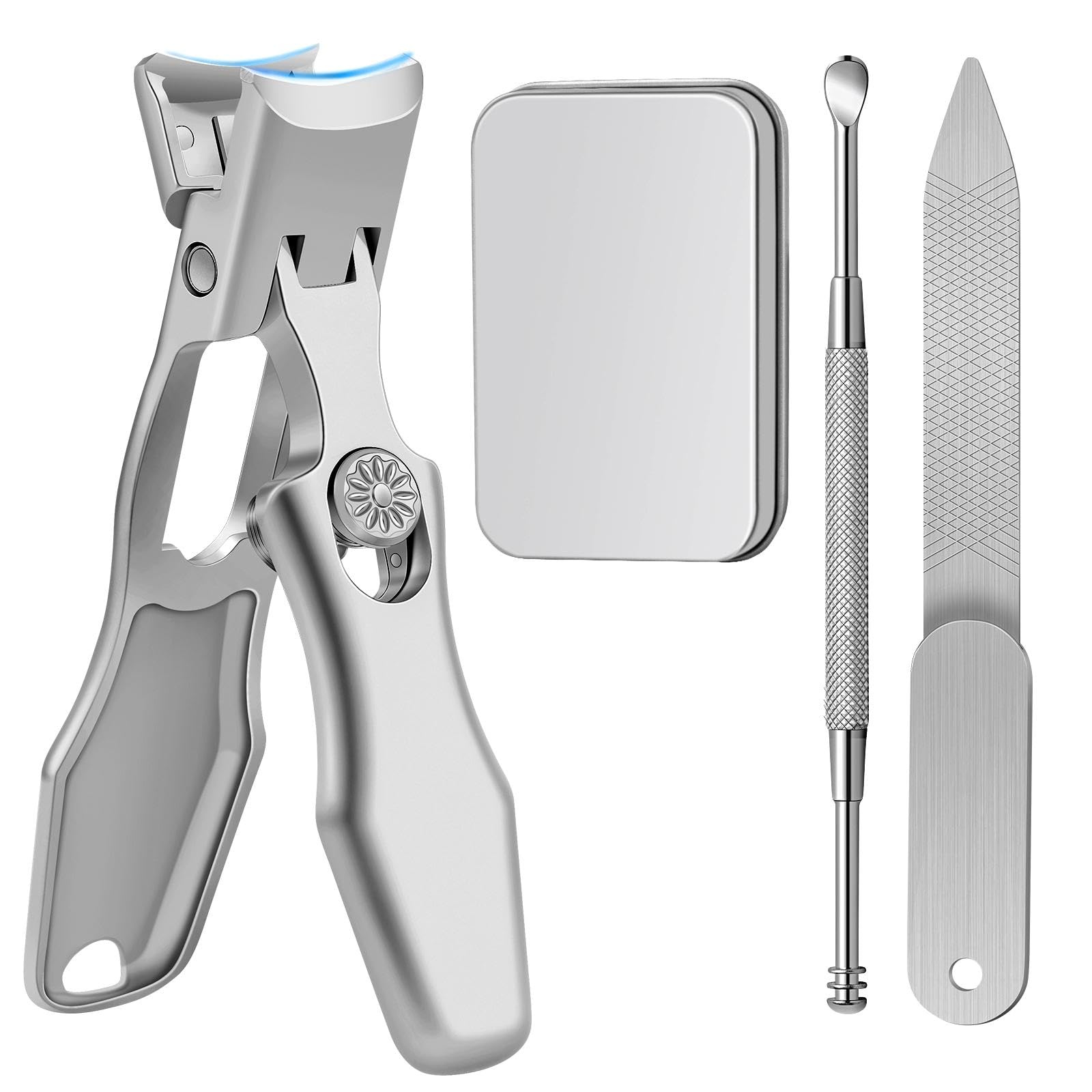 Amazon.com : Nail Clippers for Men & Women with Catcher – Heavy Duty ...