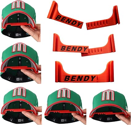 Bendy Brims Adjustable Hat Brim Bender - Baseball Cap Curver for Men ...