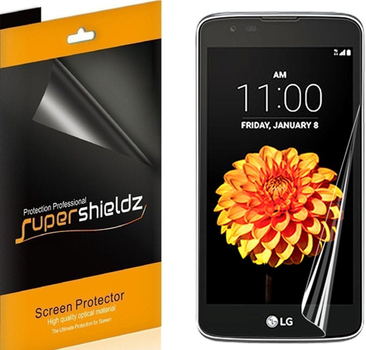 Amazon.com: (2 Pack) Supershieldz Designed for LG K8 Screen Protector ...