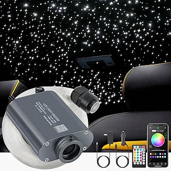 Amazon.com: SUNKENET 16W LED Starlight Headliner Kit, Star Lights for ...