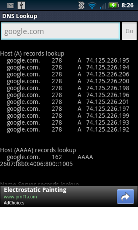 DNS Lookup - App on Amazon Appstore
