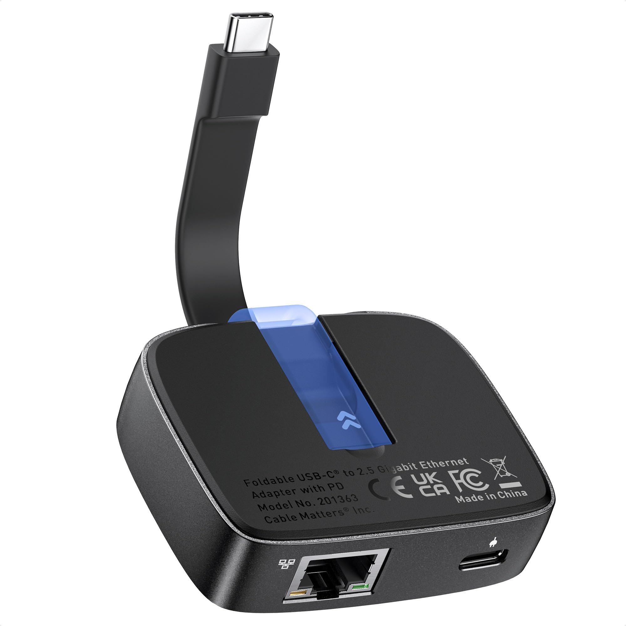 Amazon.com: Cable Matters USB C to 2.5 Gigabit Ethernet Adapter with ...