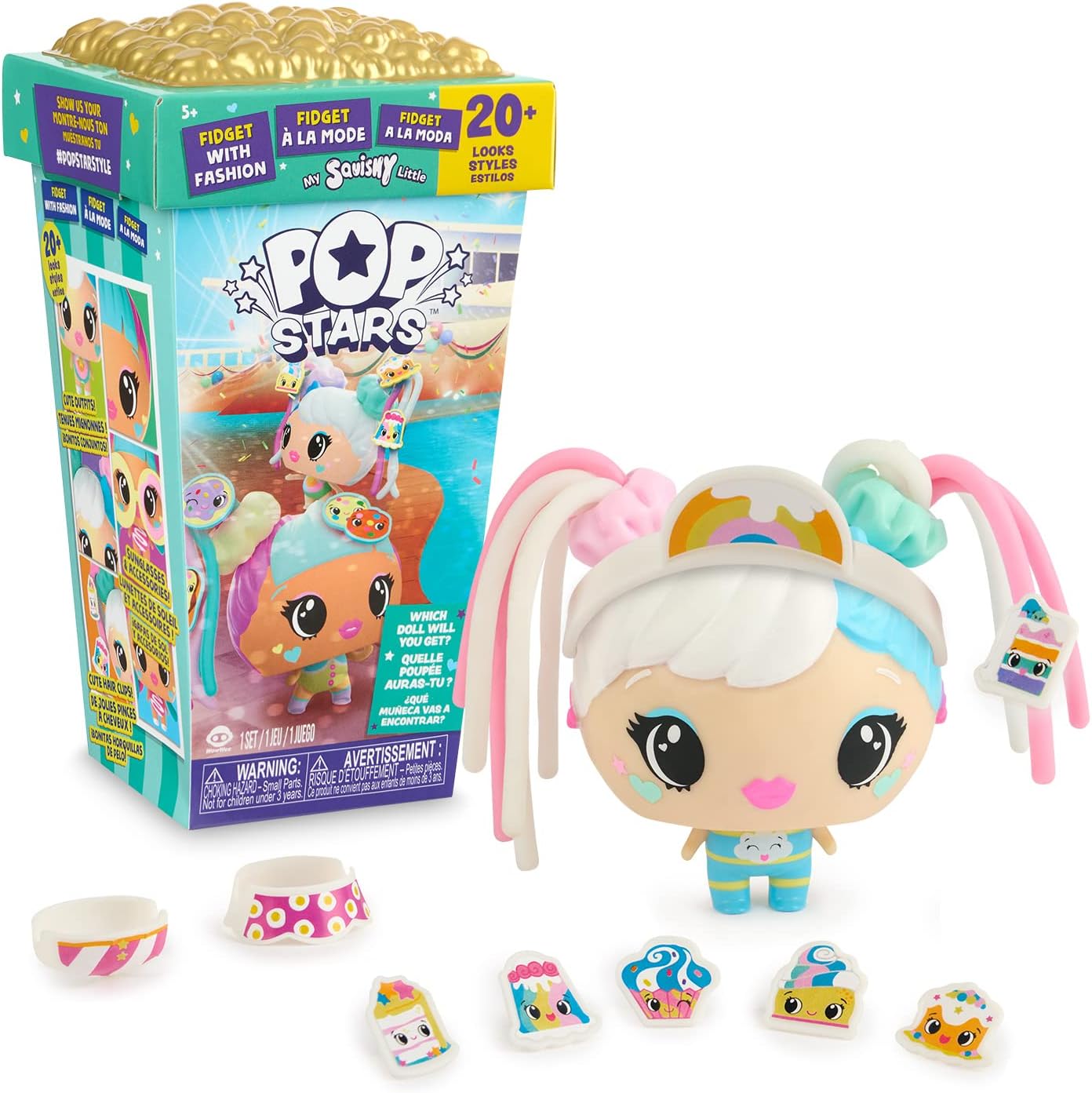 Buy My Squishy Little Pop Stars by WowWee (Turquoise) Online at Lowest ...